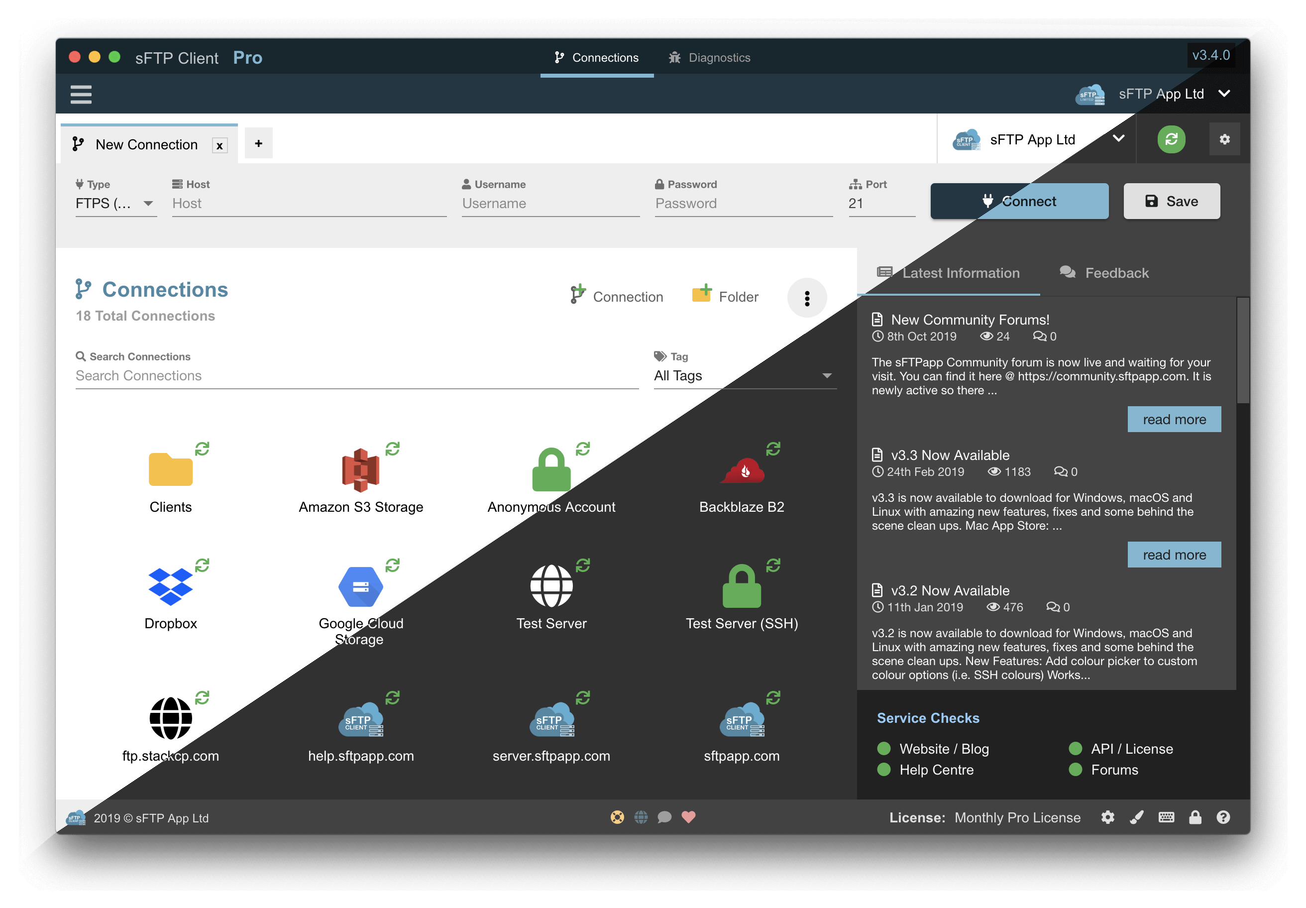 sFTP Client for Windows, macOS and Linux - Purple IO